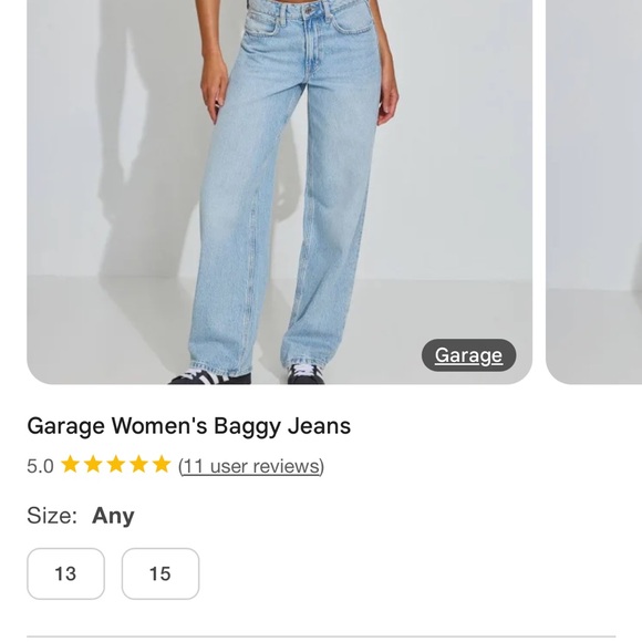Garage | Jeans | Garage Blue Boyfriend Jeans Relaxed Fit | Poshmark